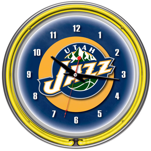 Trademark Global NBA 11" Wall Clock & Reviews | Wayfair