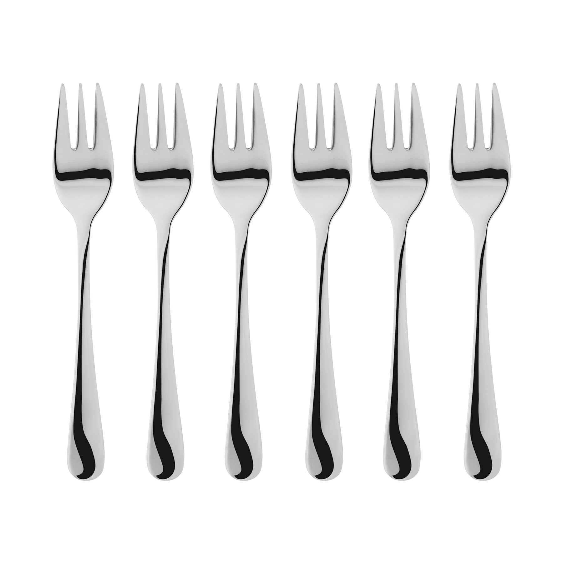 Judge Windsor Set of 6 Stainless Steel Cake Forks | Wayfair.co.uk