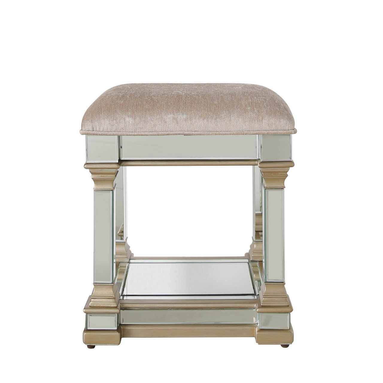 Mercer41 Tennant 50.5Cm Tall Dressing Table Stool | Wayfair.co.uk