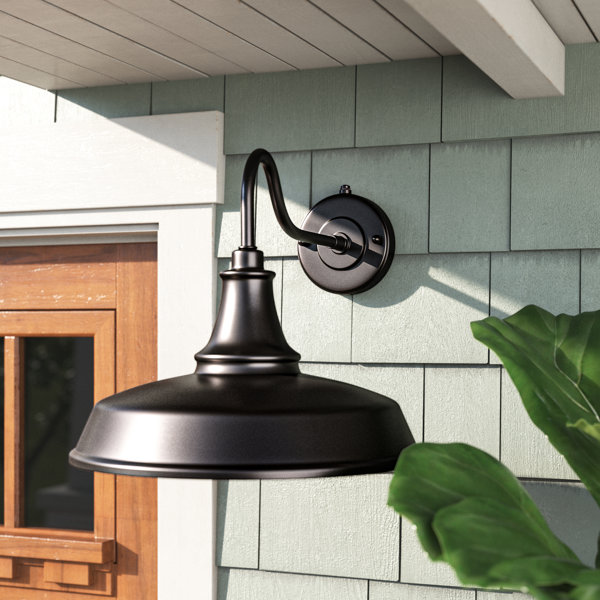 Andover Mills™ Gunnora Outdoor Barn Light with Dusk to Dawn & Reviews ...