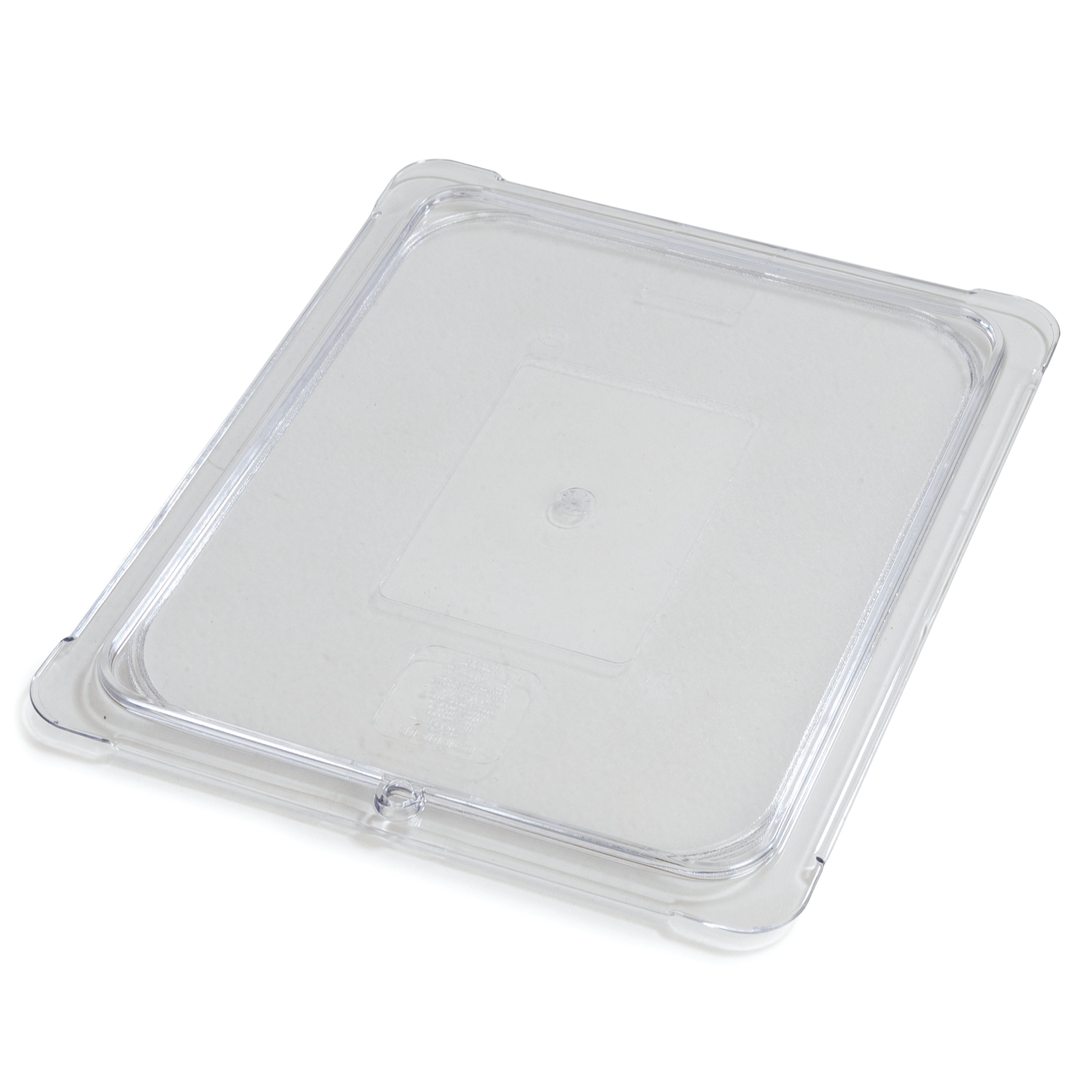 Carlisle Food Service Products Universal™ Clear Rectangle Plastic Lid ...