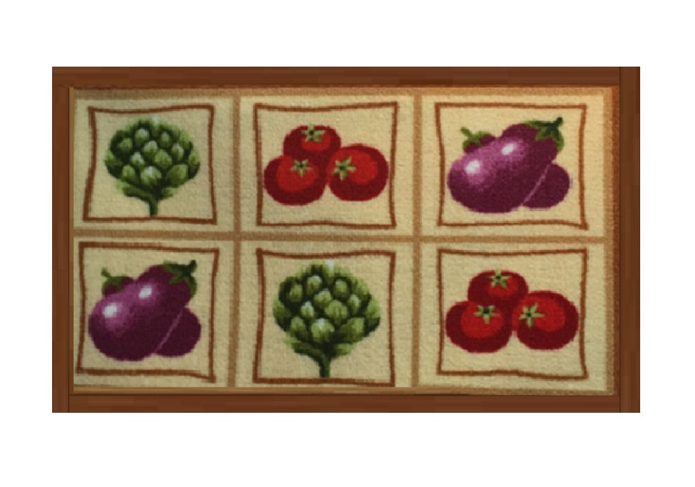 Fleur De Lis Living Sumner Fresh Vegetables Kitchen Mat | Wayfair