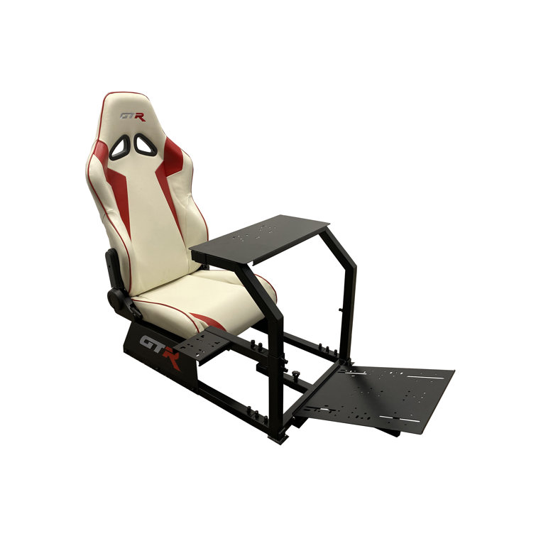 GTR Simulator GTA-BLK-S105LWHTRD GTA Model Black Frame with White/Red ...
