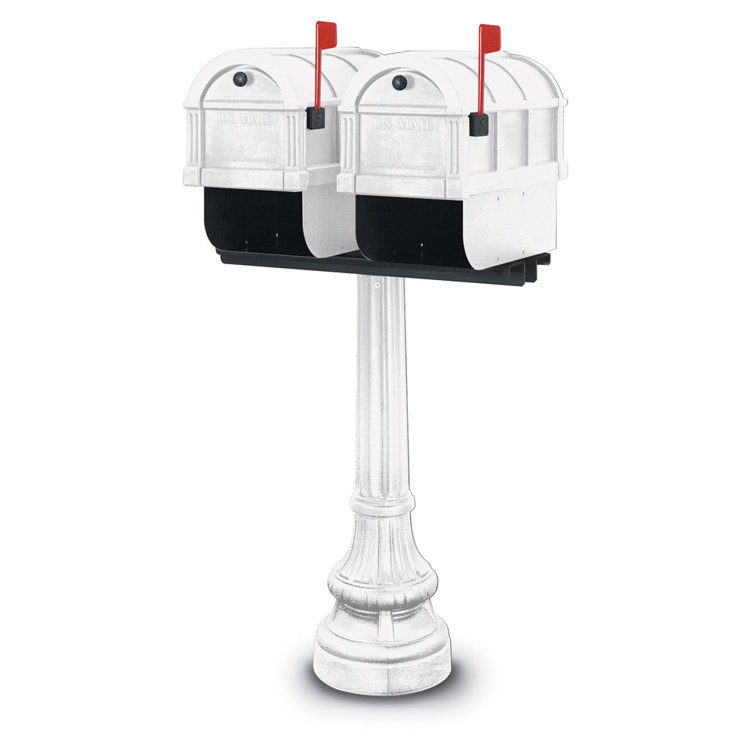 PostalProductsUnlimitedInc. Wales Mounted Multi-Family Mailbox with ...