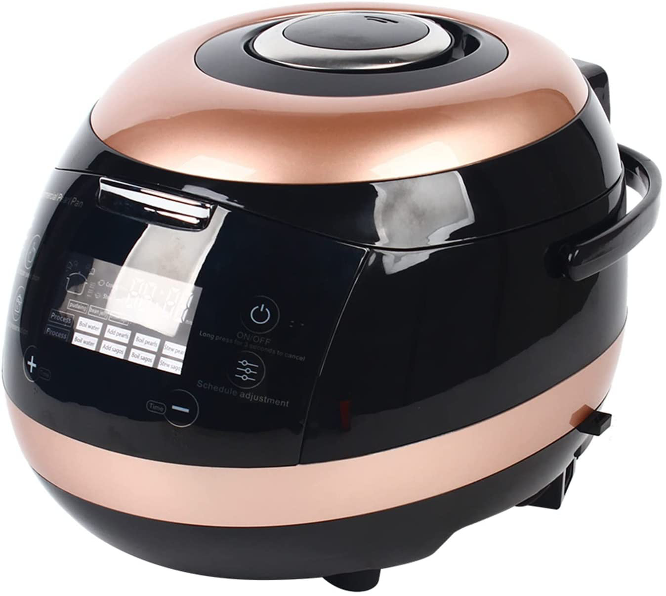 DALELEE Fully Automatic Pearl Tapioca Cooker, 5L Cassava Balls Maker ...