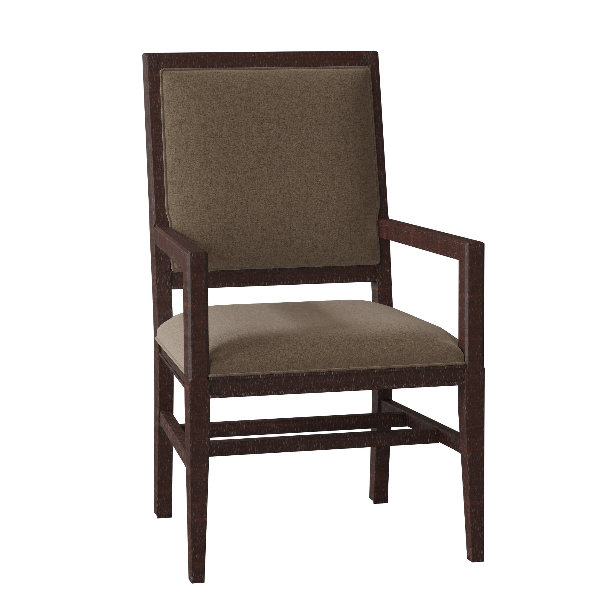 Fairfield Chair Brady Fabric King Louis Back Arm Chair | Wayfair