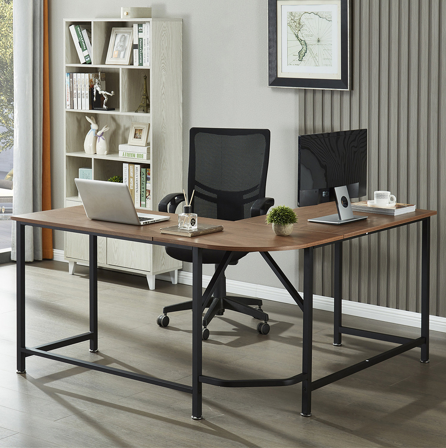 Latitude Run® Daejhun L-Shape Desk | Wayfair