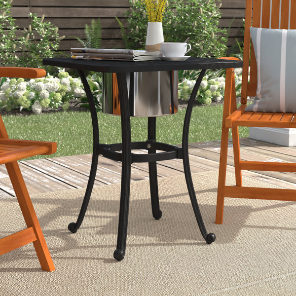 Three Posts™ Carterton Metal Side Table & Reviews | Wayfair