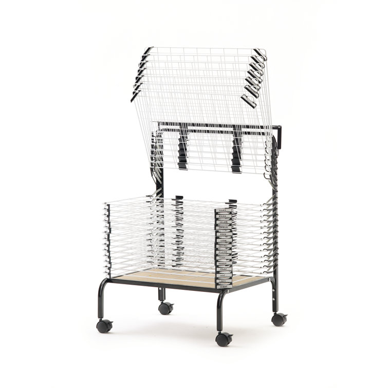 Copernicus Spring Loaded Drying 58.5" H 20 Shelving Unit Drying Rack ...