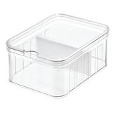 iDesign Crisp Stackable Refrigerator and Pantry Produce Food Storage ...