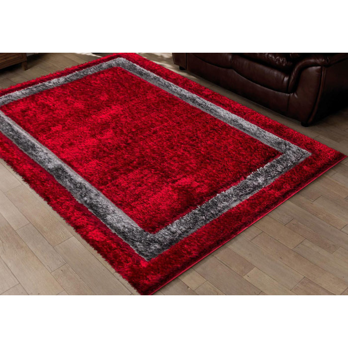 Fairmont Park Wyomissing Red/Grey Rug | Wayfair.co.uk