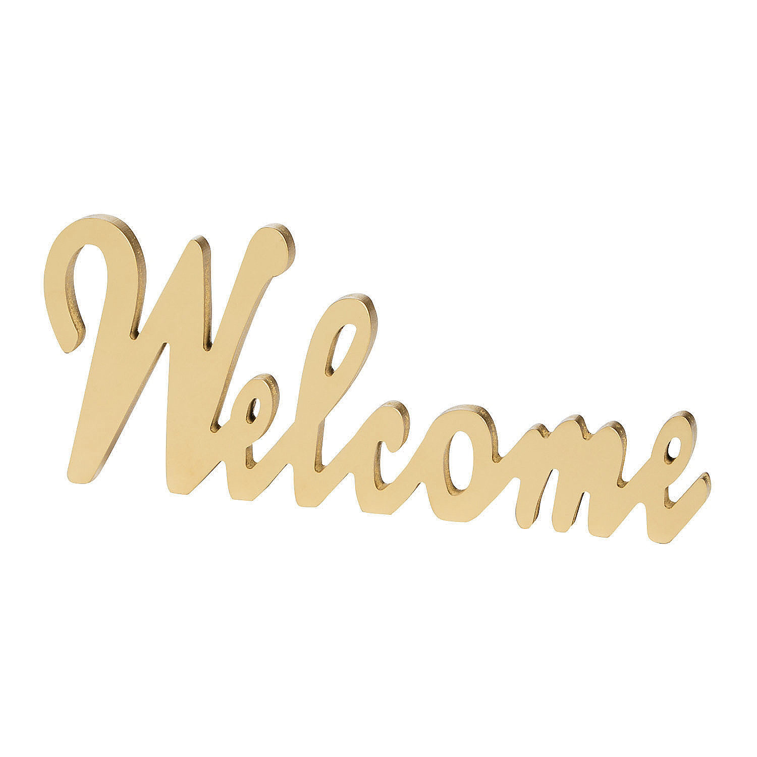Trinx Billy-George Welcome Table Décor Sign | Wayfair