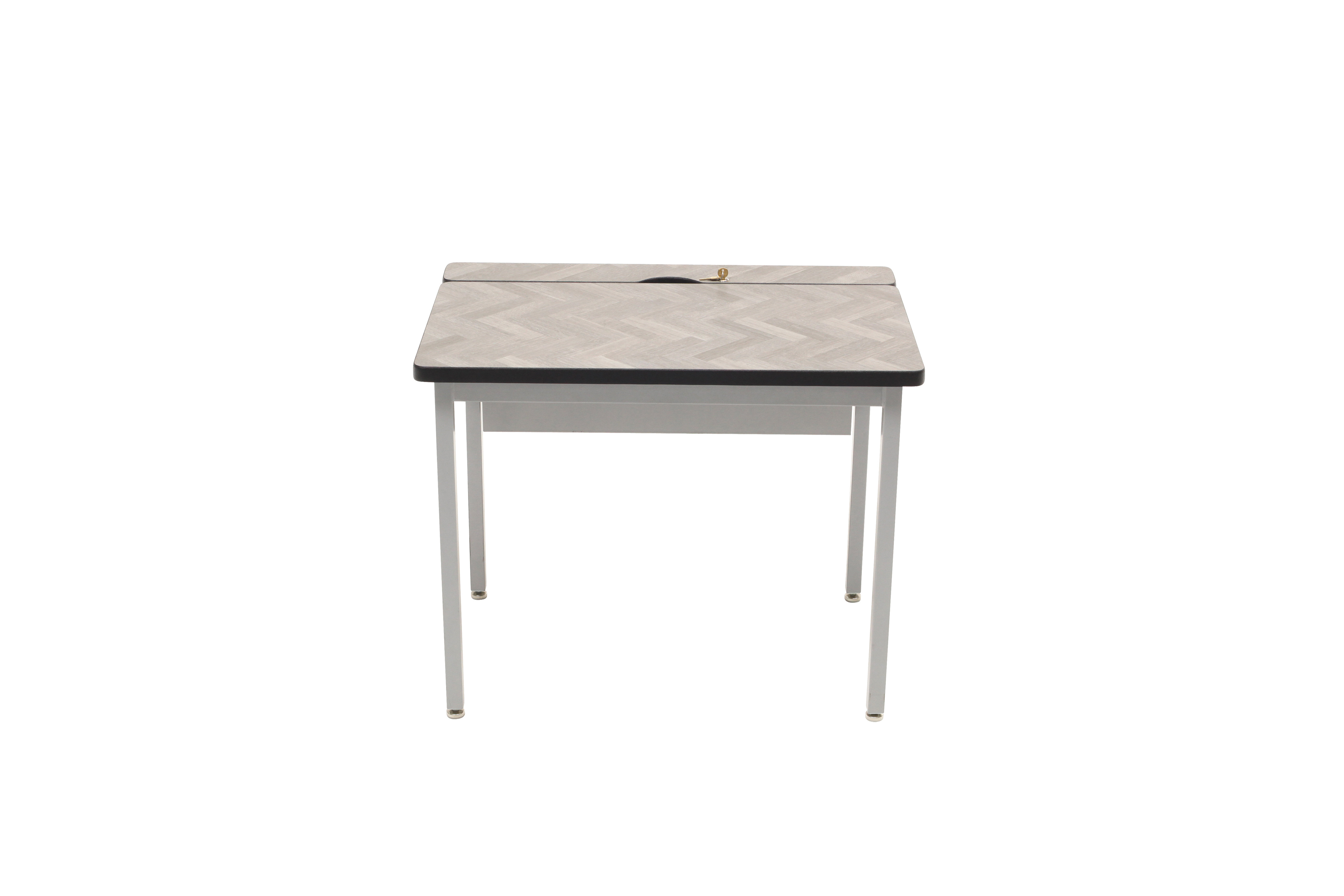 AmTab Manufacturing Corporation Training Table with Cable Management ...