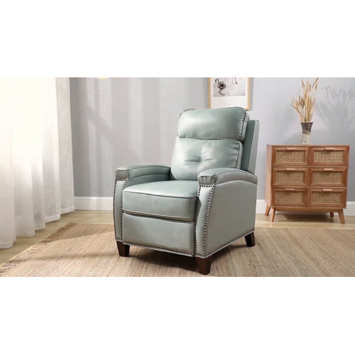 Three Posts™ Glendale Heights Vegan Leather Recliner & Reviews | Wayfair