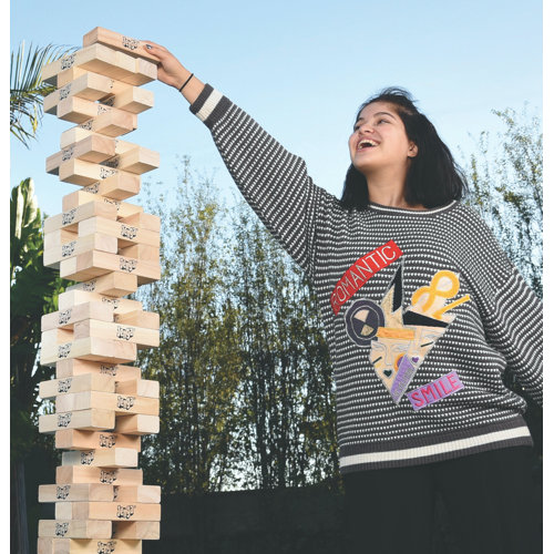 Jenga® GIANT™ JS7™ Hardwood Game & Reviews | Wayfair