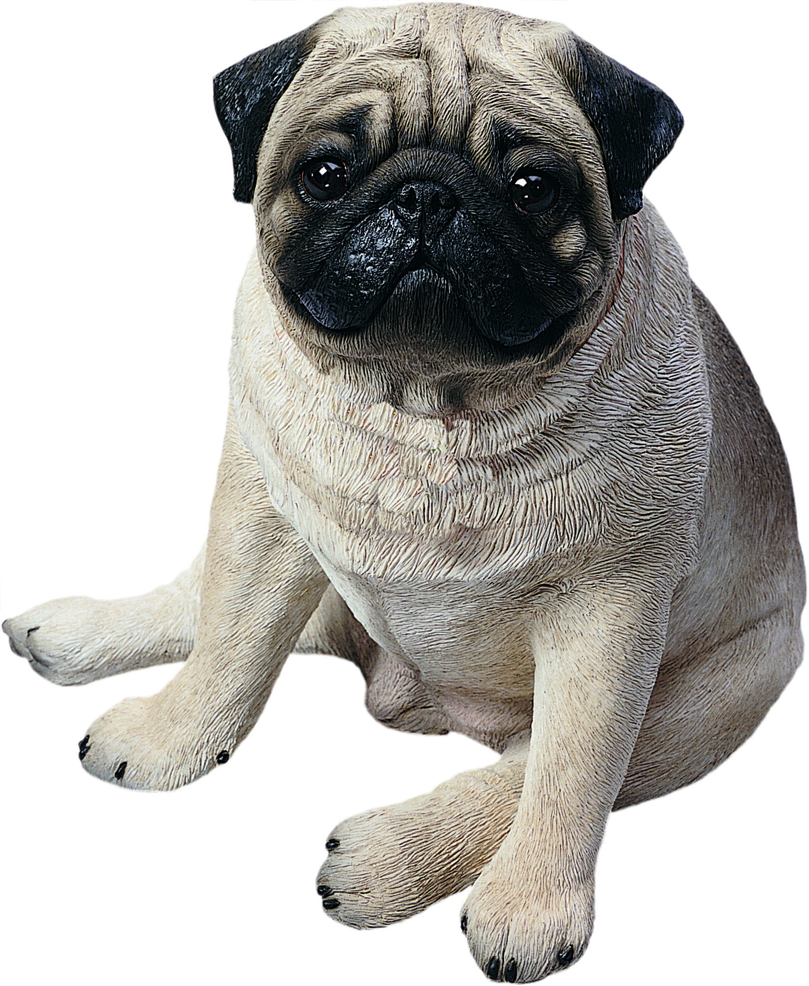 Red Barrel Studio® Sitting Pug Figurine & Reviews | Wayfair