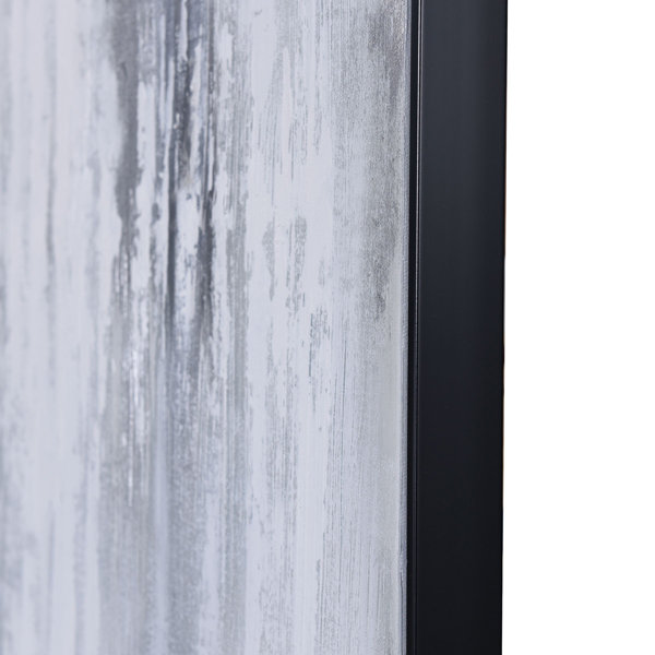 Brayden Studio® Smeared Metal - Painting on Canvas | Wayfair