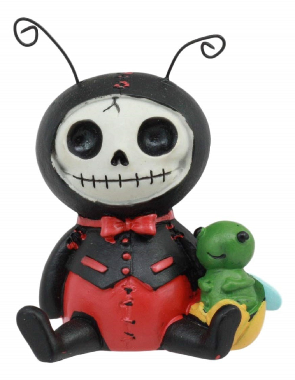 World Menagerie Creslow Furry Bones Ladybug with Skeleton Monster ...