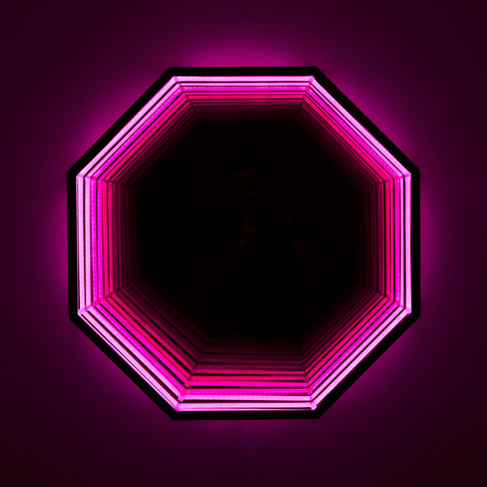 Ozarke 3D Octagon Infinity Mirror Light/Large | Wayfair