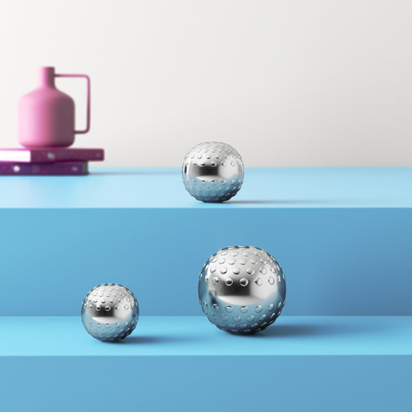 Aluminum-ball-decor | Wayfair