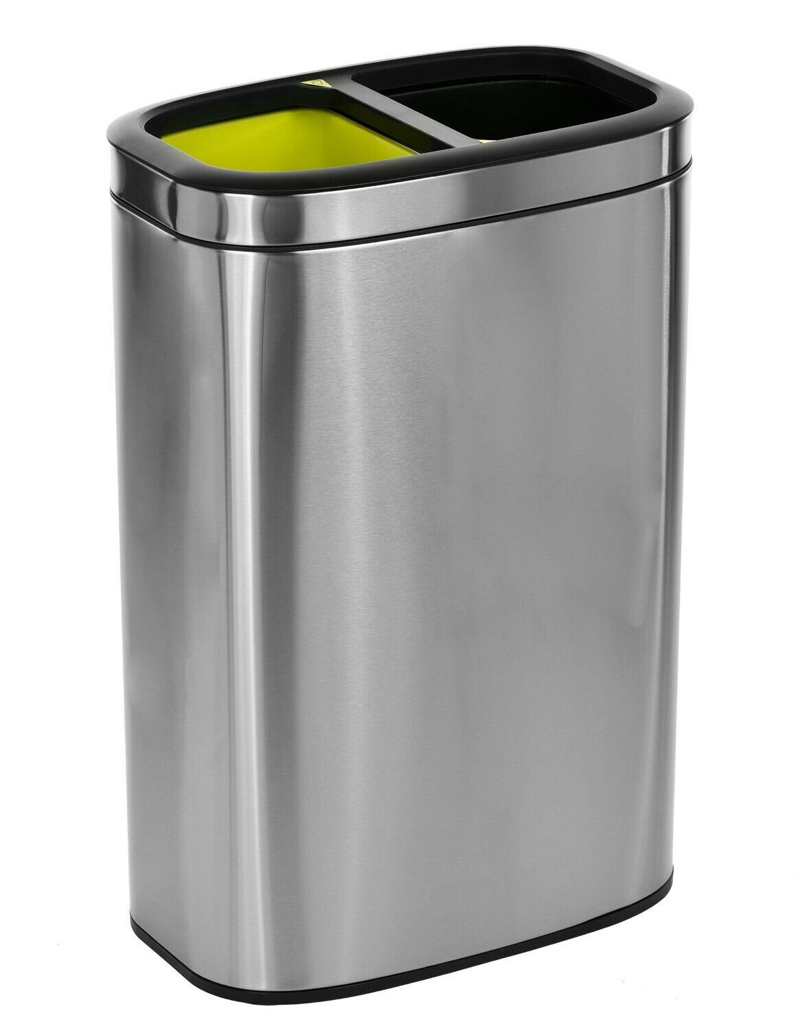 Alpine Industries Stainless Steel Multi-Compartments Trash and ...