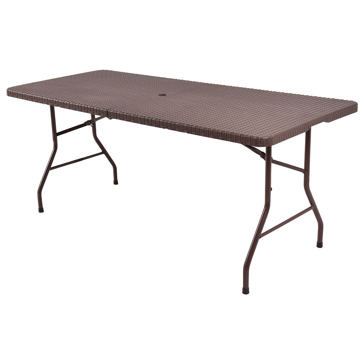 Ebern Designs Lederer 72'' Plastic Rectangular Folding Table & Reviews | Wayfair