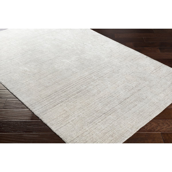 Surya Handmade Tufted Light Gray Rug | Wayfair