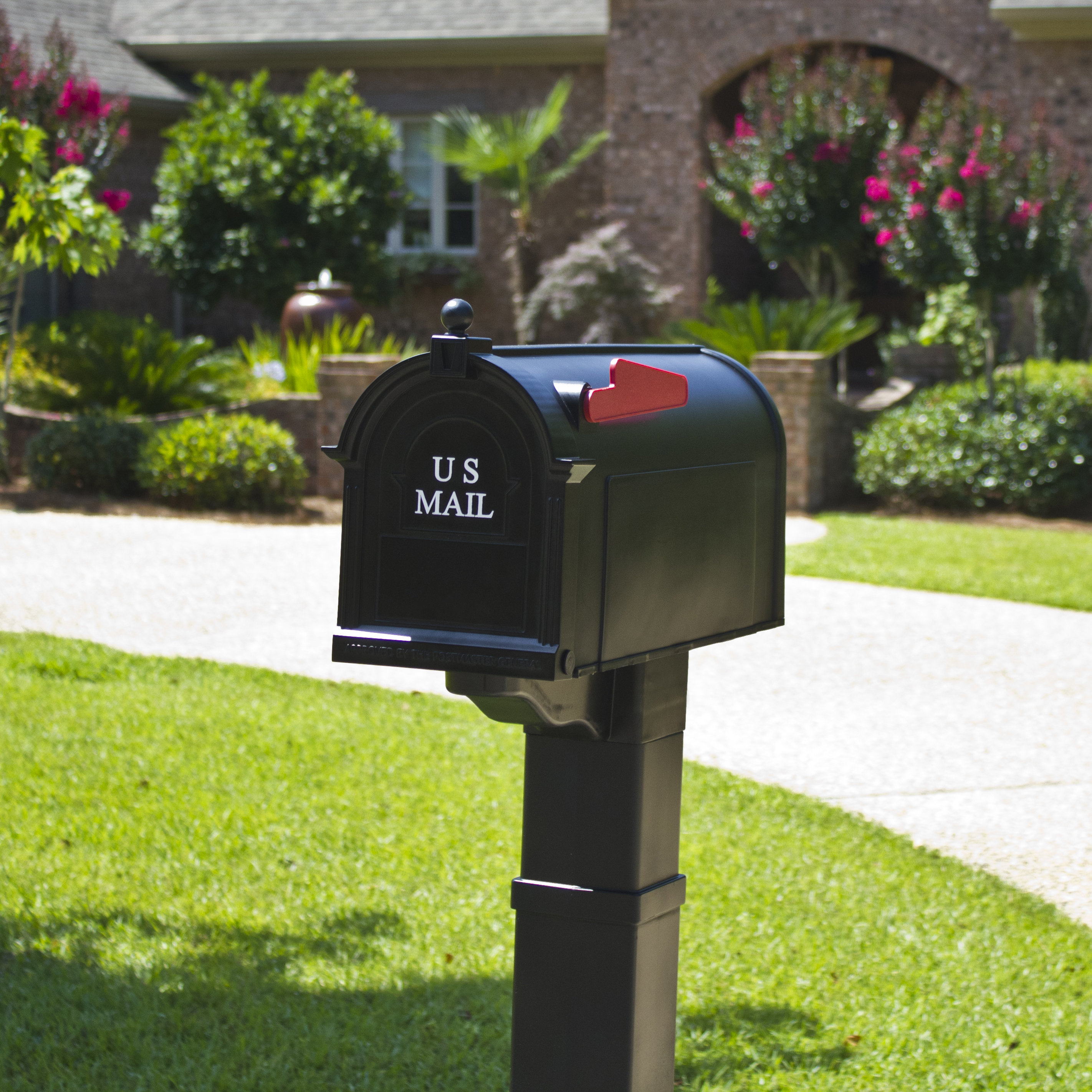 Postal Pro Mailboxes Ambrose Post Mounted Mailbox & Reviews | Wayfair