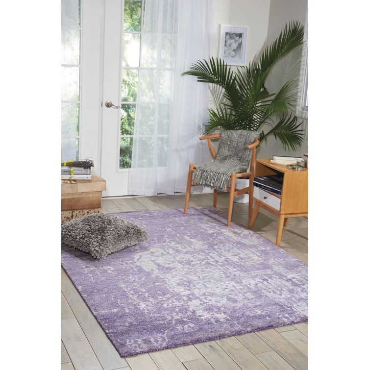 Rugs Direct Handwoven Purple Rug | Wayfair.co.uk