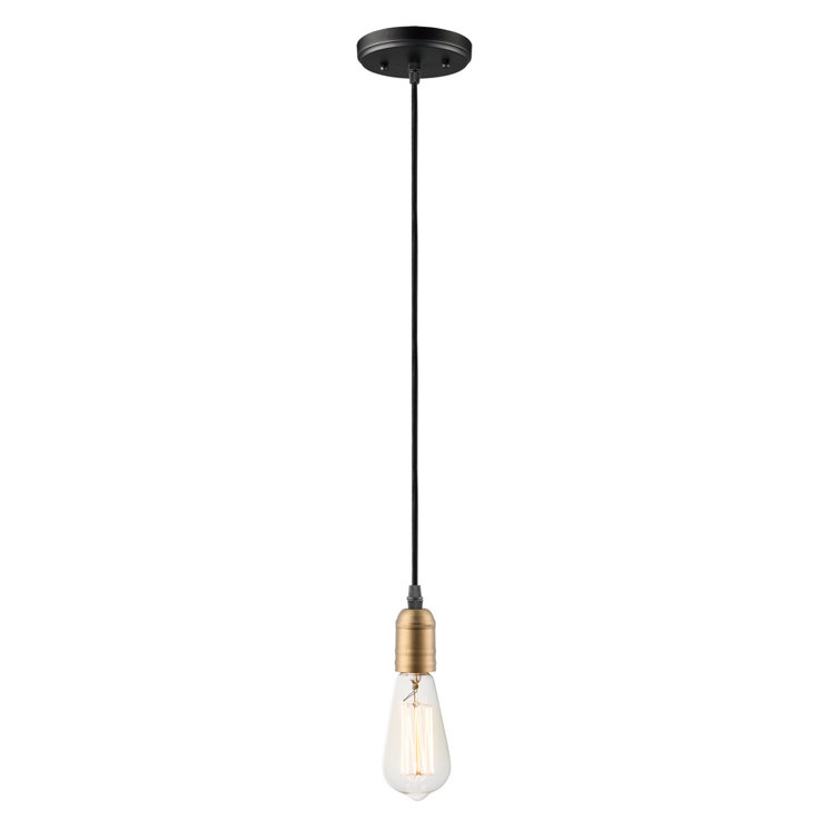 Gracie Oaks Stegner 1 - Light Single Bulb Pendant & Reviews | Wayfair.ca