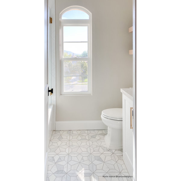 Bedrosians Blomma Marble Random Mosaic Wall & Floor Tile | Wayfair