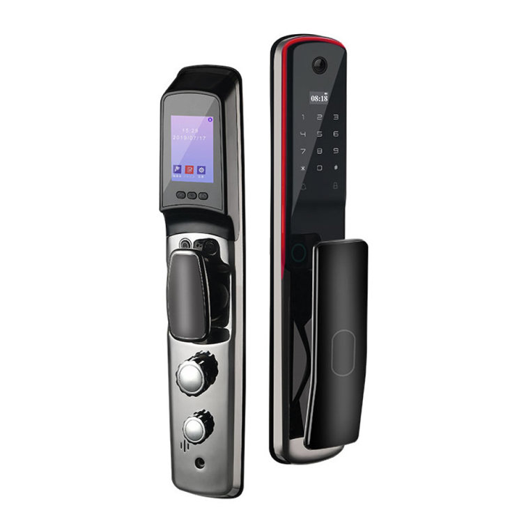 Smart Living&Technology Smart Biometric Fingerprint Door Lock Built-in ...