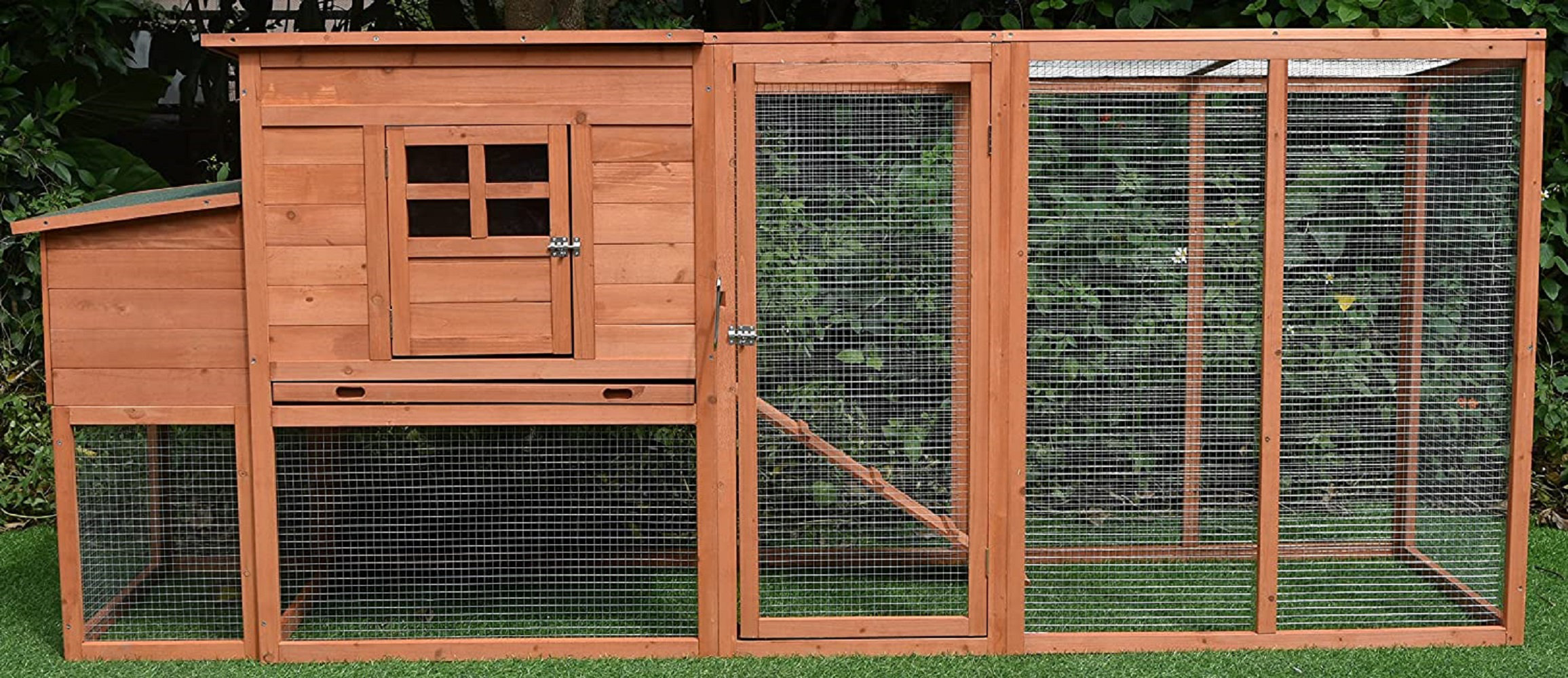 Tucker Murphy Pet™ Cheisa 6 Square Feet Chicken Coop with Chicken Run ...