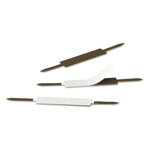 Smead Standard Adhesive Steel Paper File Fasteners, One Inch Capacity ...