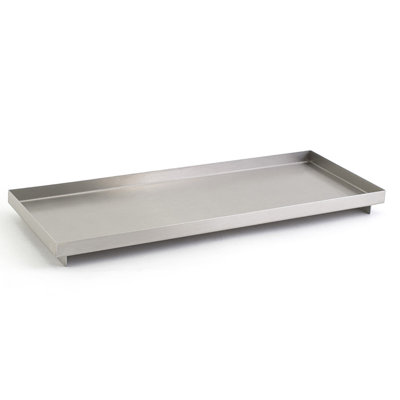 room360°byFOH® Stainless Steel Rectangle Tray & Reviews | Wayfair