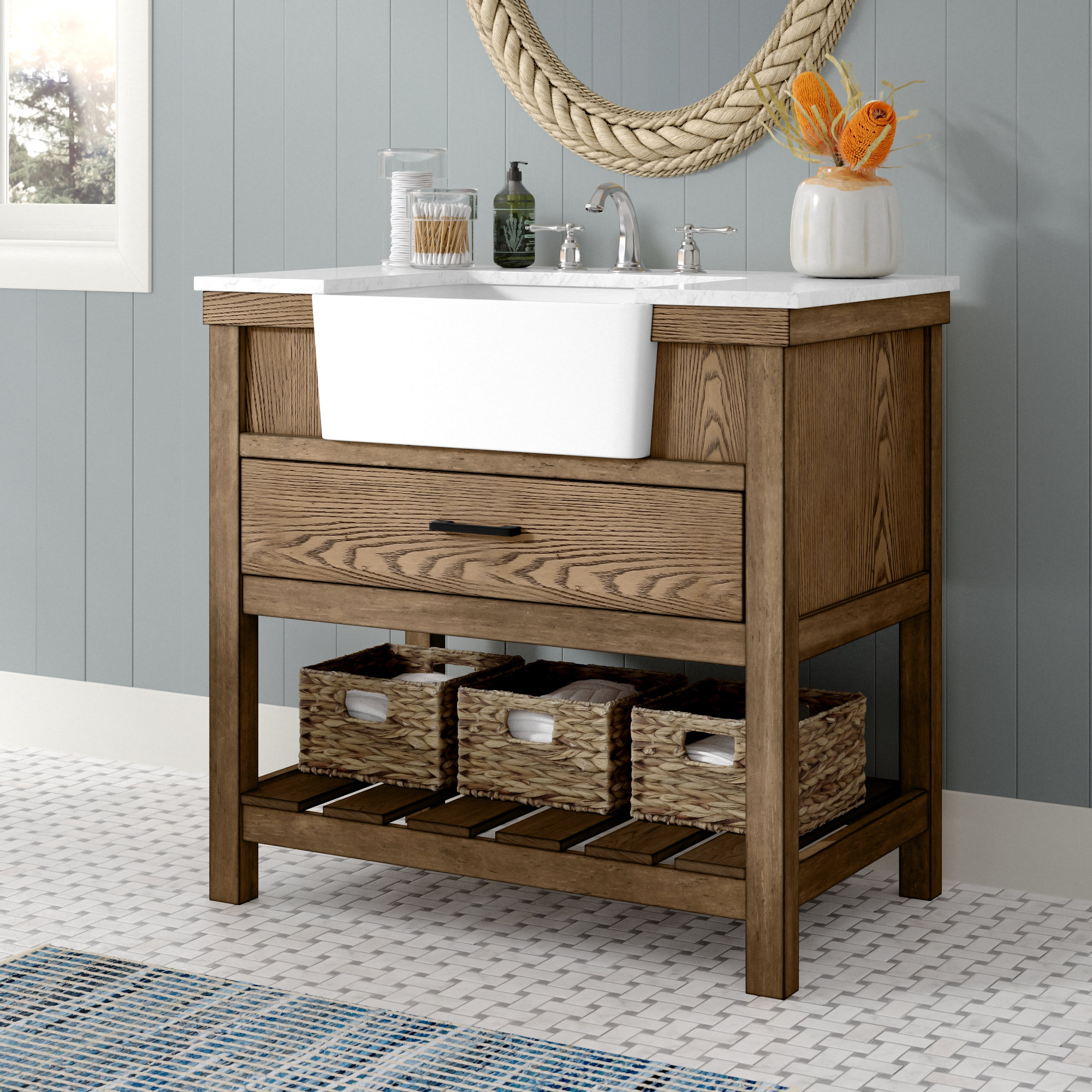 Sand & Stable Alger 36 Inch Single Bathroom Vanity & Reviews | Wayfair