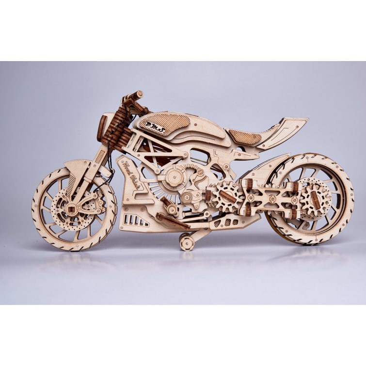 Games & Puzzles Toys & Games Motorcycle Wood Puzzle etna.com.pe