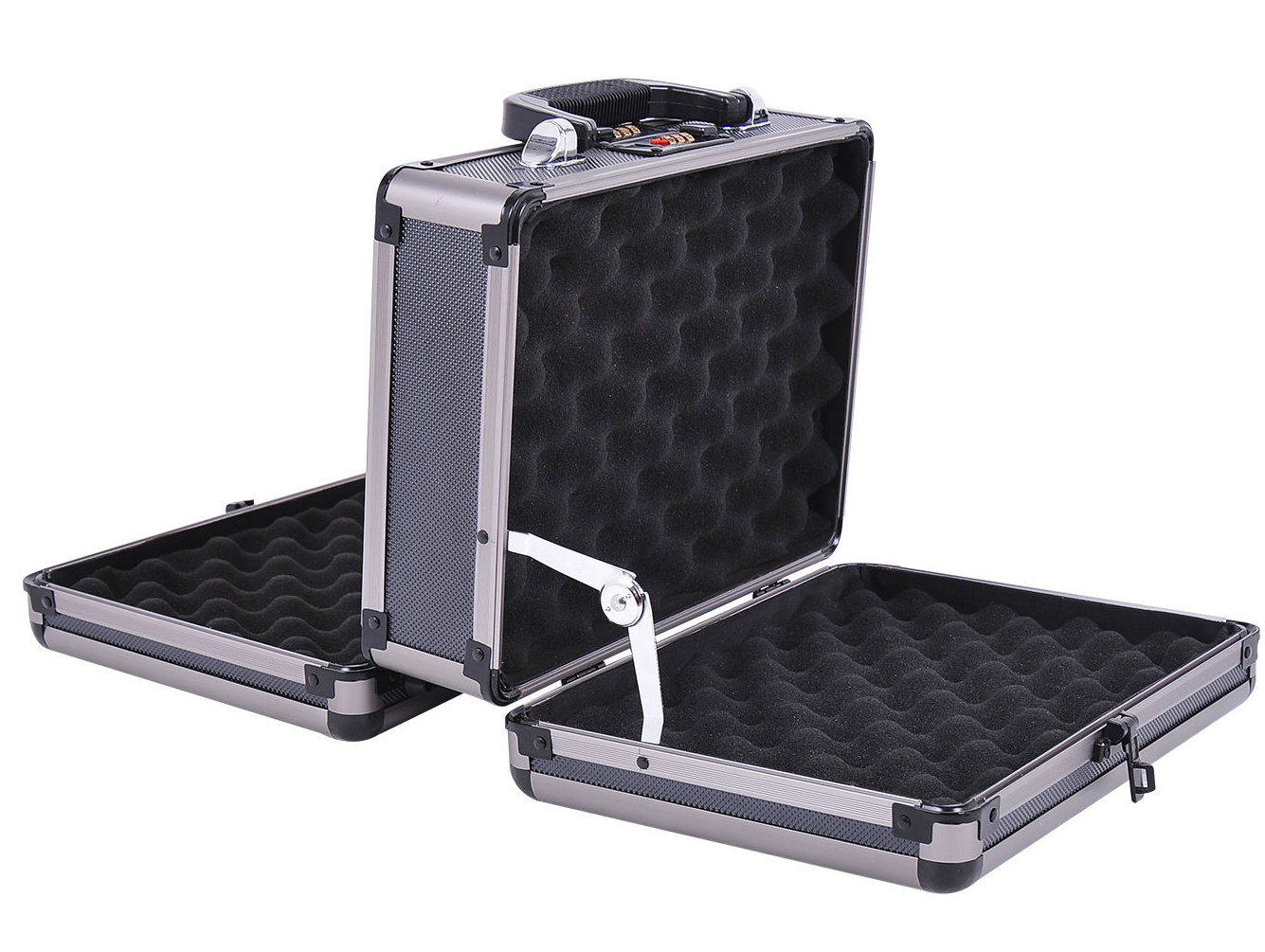 HomCom Double Sided Hard Box Combination Lock Gun Safe & Reviews | Wayfair