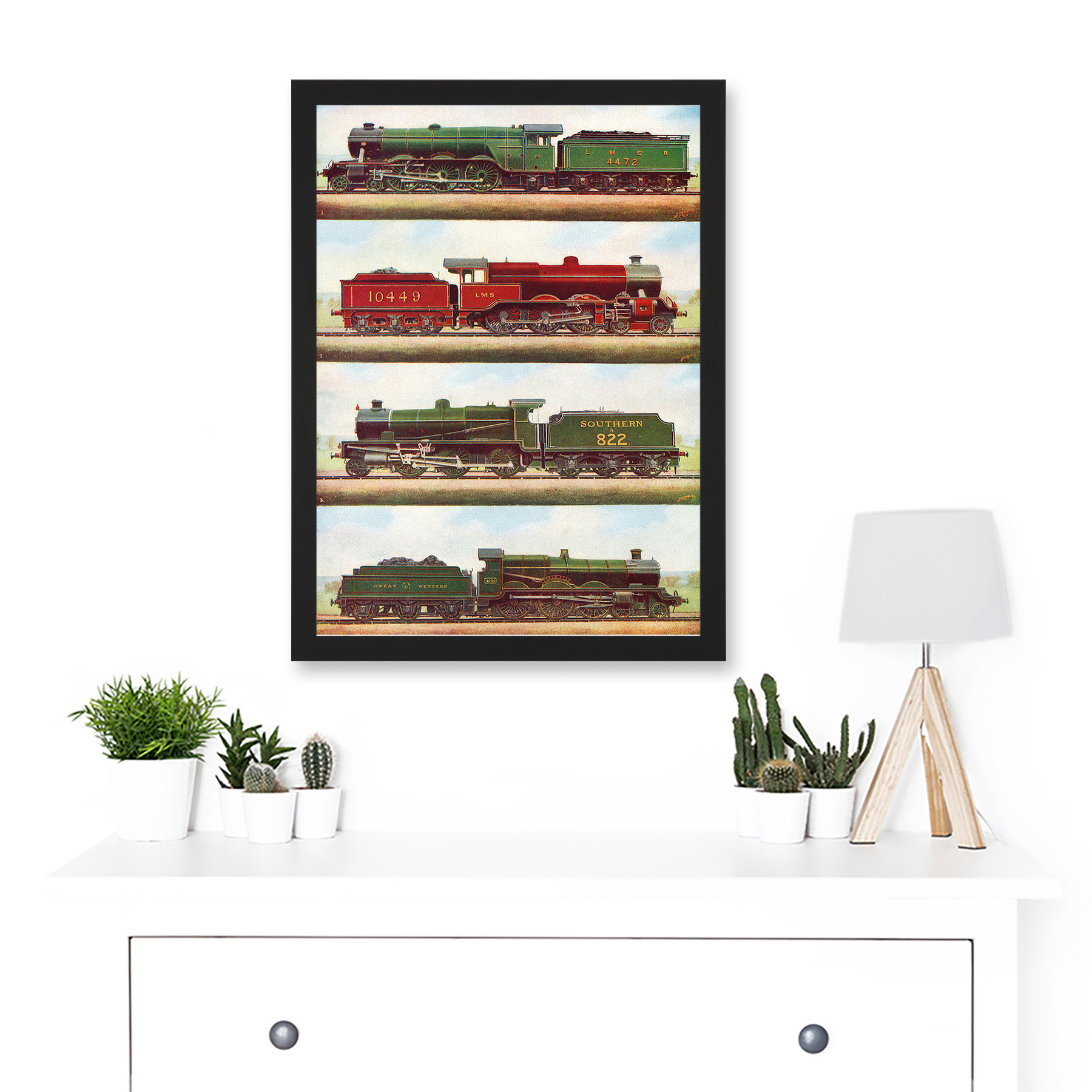 Williston Forge Transport Vintage Train Engine Locomotives Steam LNER ...