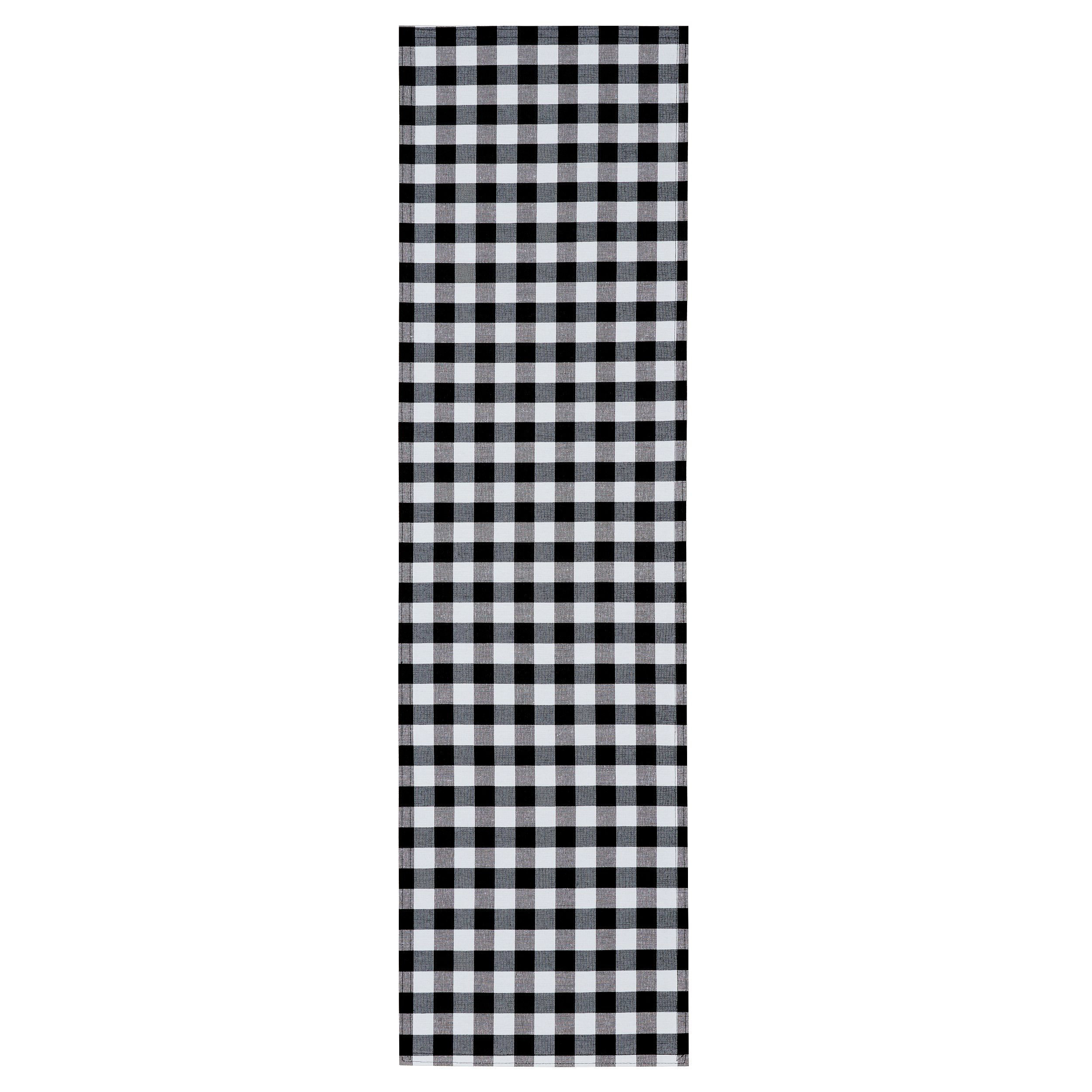 Rosalind Wheeler Linehan Rectangular Checkered Table Runner & Reviews ...