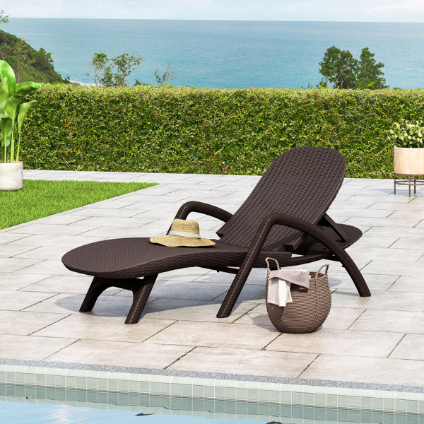 Latitude Run® 76.5'' Long Reclining Single Chaise & Reviews | Wayfair
