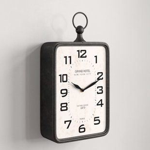 Wayfair | Rectangular Wall Clocks You'll Love in 2023