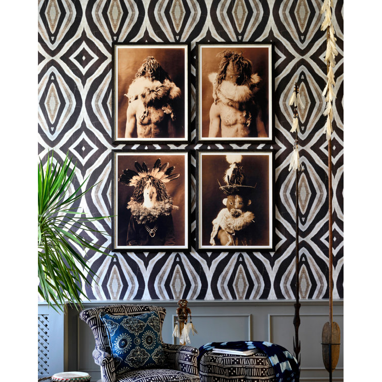 Mind The Gap The Home Of An Eccentric Man Animal Print Wallpaper Roll ...