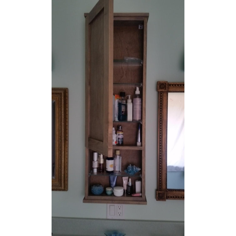 Timber Tree Cabinets Solid Wood Wall Mounted Bathroom Cabinet | Wayfair