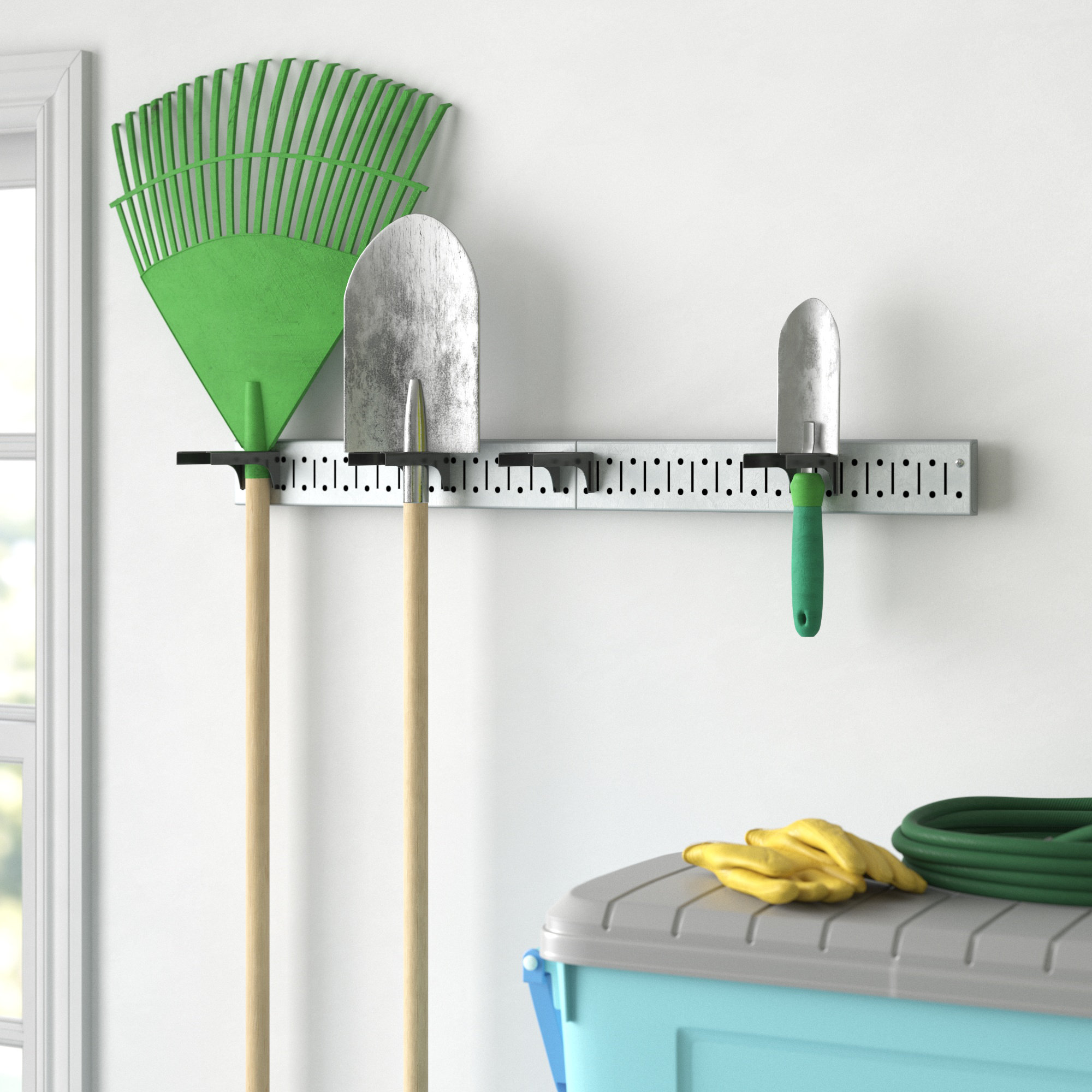 WFX Utility™® Metal Pegboard Strip Garden Tool Organizer Kit & Reviews ...