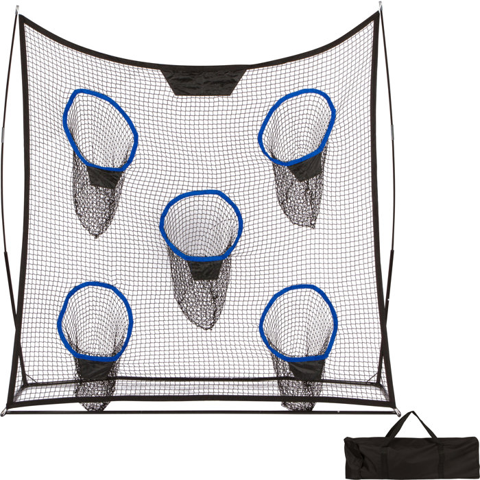 Trademark Innovations Portable Football Training Net Inflatable with ...