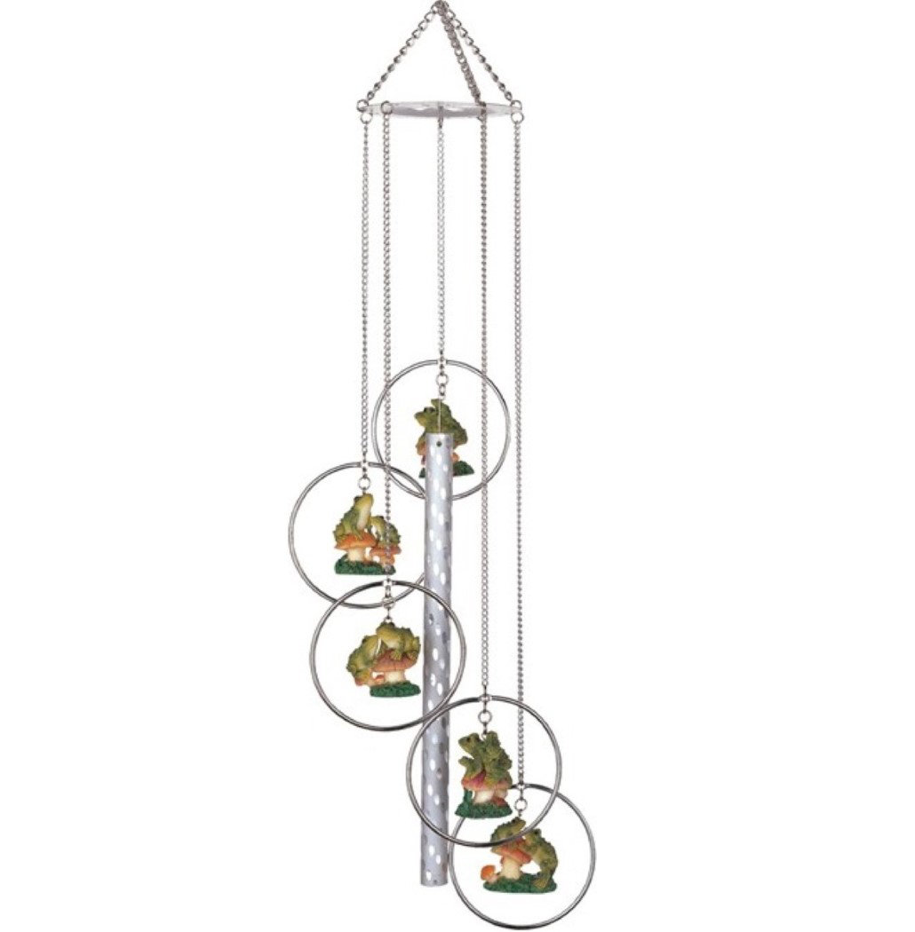 Arlmont & Co. Lachanta Frog Wind Chime | Wayfair