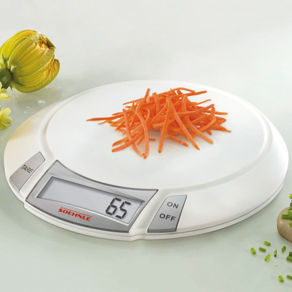 Symple Stuff Soehnle Kitchen Scales Olympia 5kg White | Wayfair.co.uk