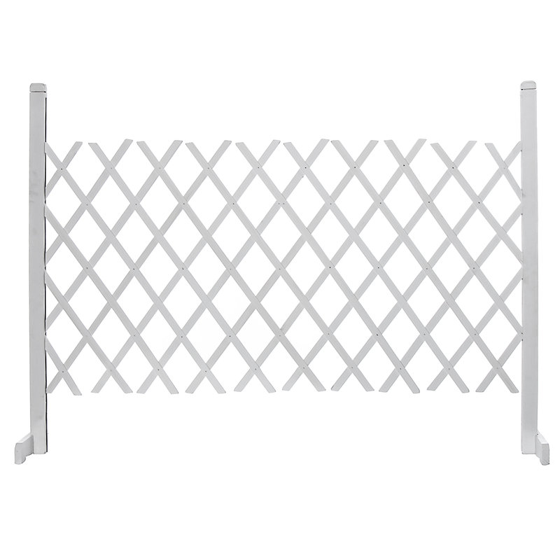 Dakota Fields Expanding Portable Wood Privacy Fence | Wayfair.co.uk