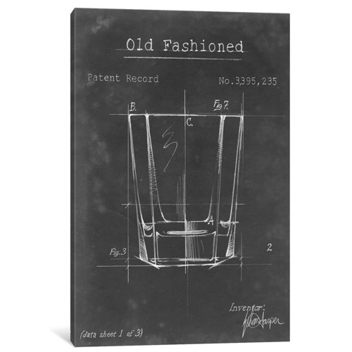 Trent Austin Design® Barware Blueprint I by Ethan Harper - Gallery ...